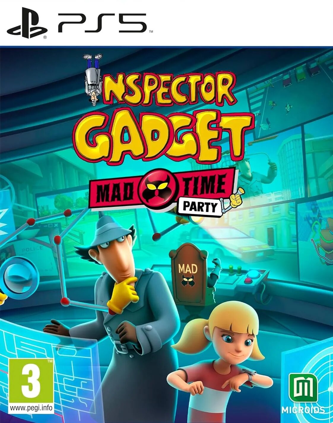 Inspector Gadget: Mad Time Party, (русские субтитры) для PS5