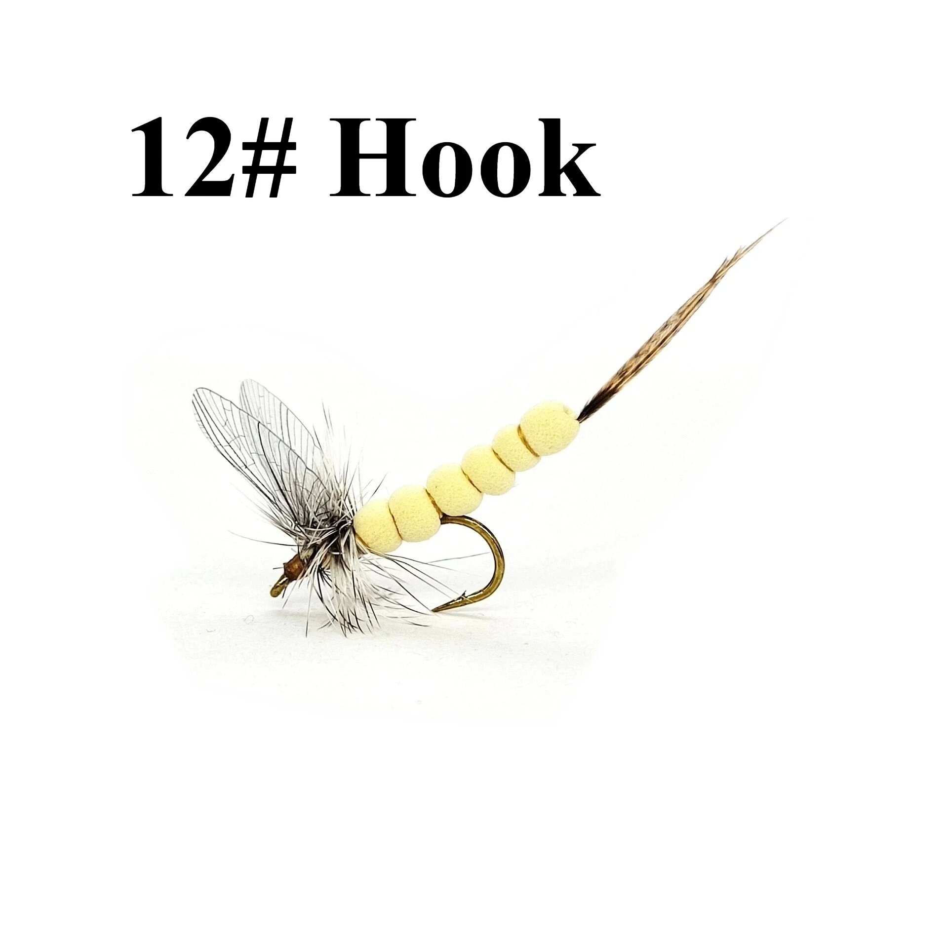 Плавающие приманки для ловли нахлыстом из оленьей шерсти Mayfly, завязанные вручную искусственными биомиметическими насекомыми, приманка от комаров для сухой нахлыста приманки для форели