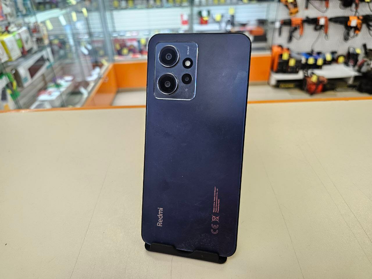 Смартфон Xiaomi Redmi Note 12 4G 4/128 ГБ RU, Dual nano SIM, Onyx Gray