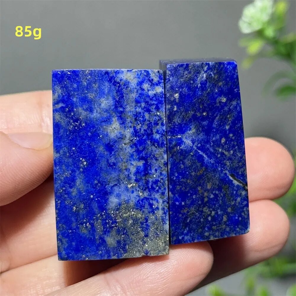 Лазурит, нерегулярный многогранник Темно-синий, 30 85g