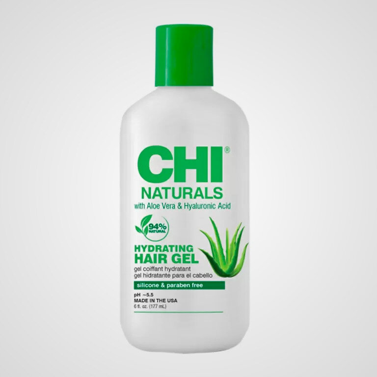 Гель для волос увлажняющий с алоэ вера и гиалуроновой кислотой 177 мл CHI NATURALS HYDRATING Hair Gel With Aloe Vera & Hyaluronic Acid Гель 177 мл