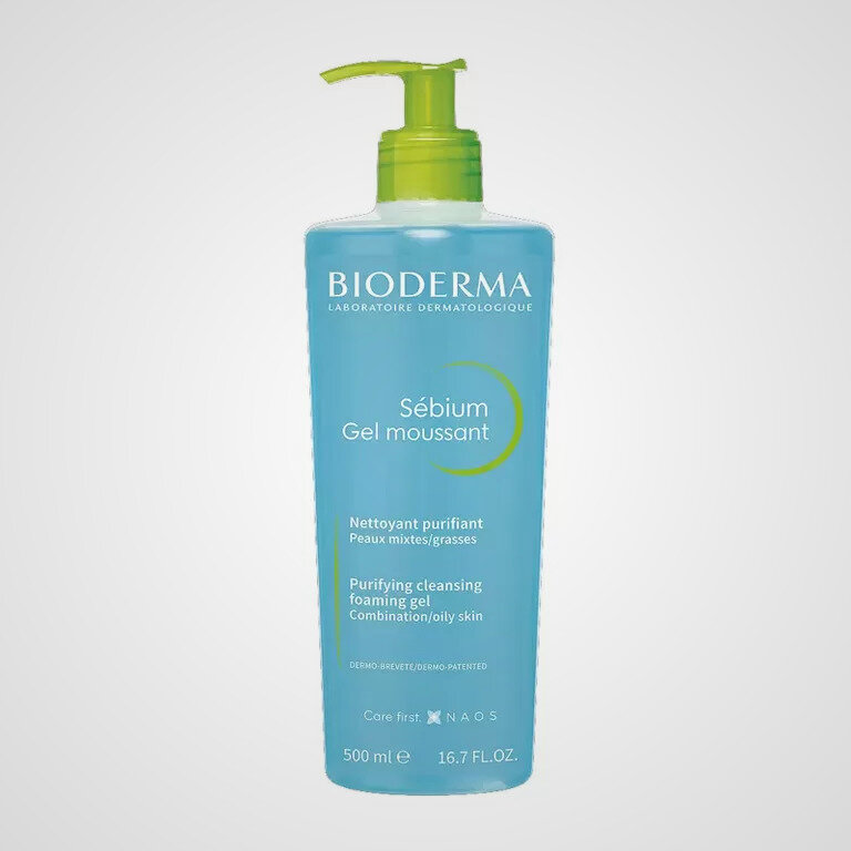 Себиум Очищающий гель 500 мл BIODERMA Sebium Purifying cleansing foaming gel Гель 500 мл