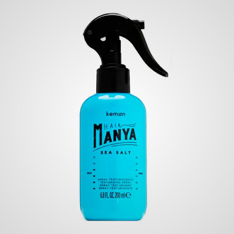 Моделирующий спрей с морской солью 200 мл KEMON Hair Manya Sea Salt Спрей 200 мл