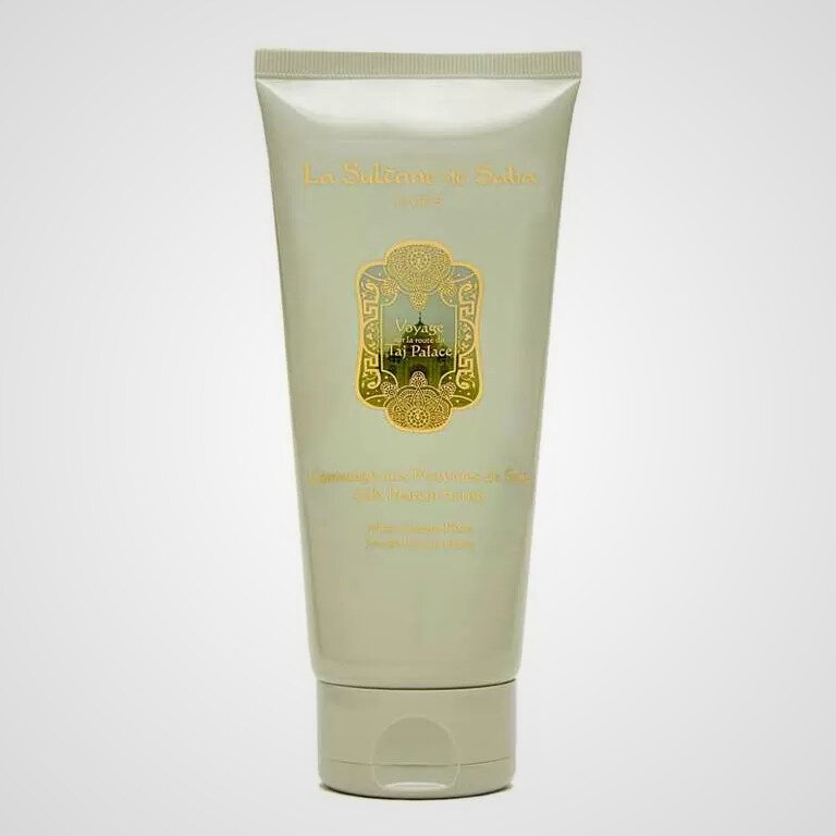 Гоммаж для тела Протеины шёлка мускус/ладан/роза 200 гр La Sultanе de Saba Protein Melting Balm Rose Musk Incense Гоммаж 200 гр