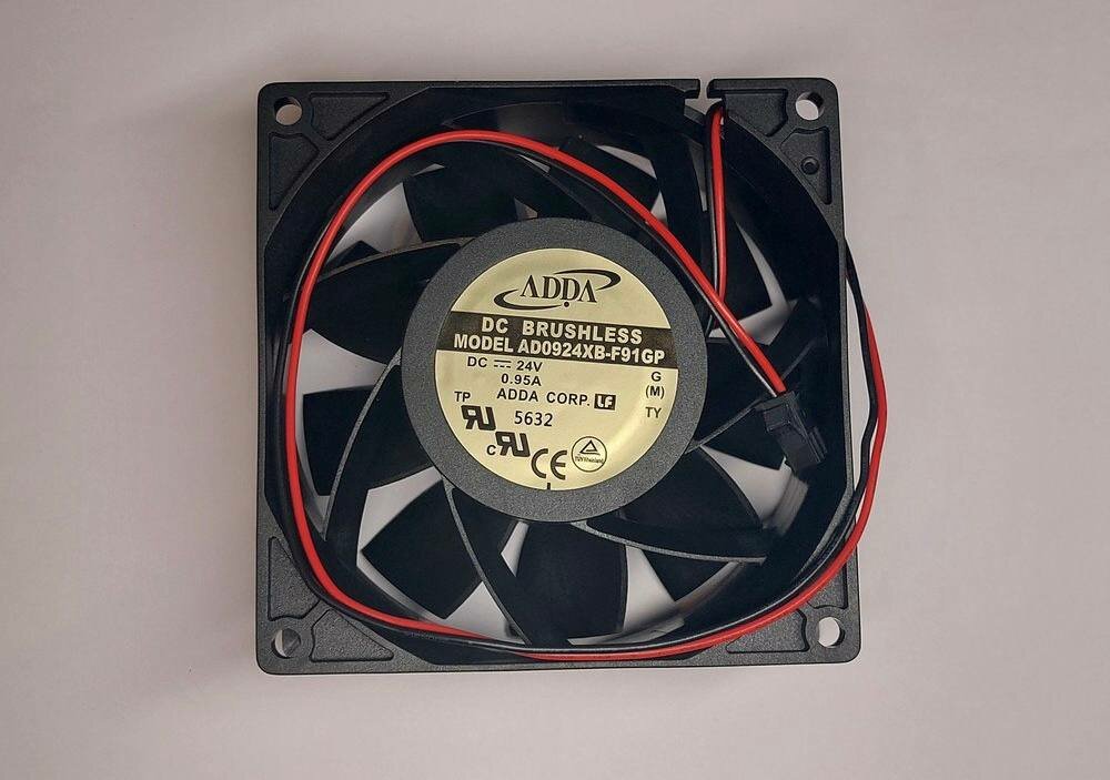 Вентилятор ADDA AD0924XB-F91GP 24V DC 0.95A 92X38 2pin