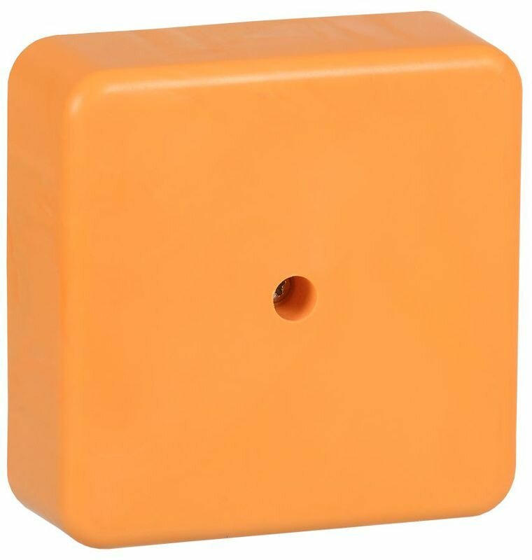 Коробка распаячная огнестойкая ПС 75х75х28 4P 4кв. мм IP44 IEK UKF10-75-75-028-4-4-09