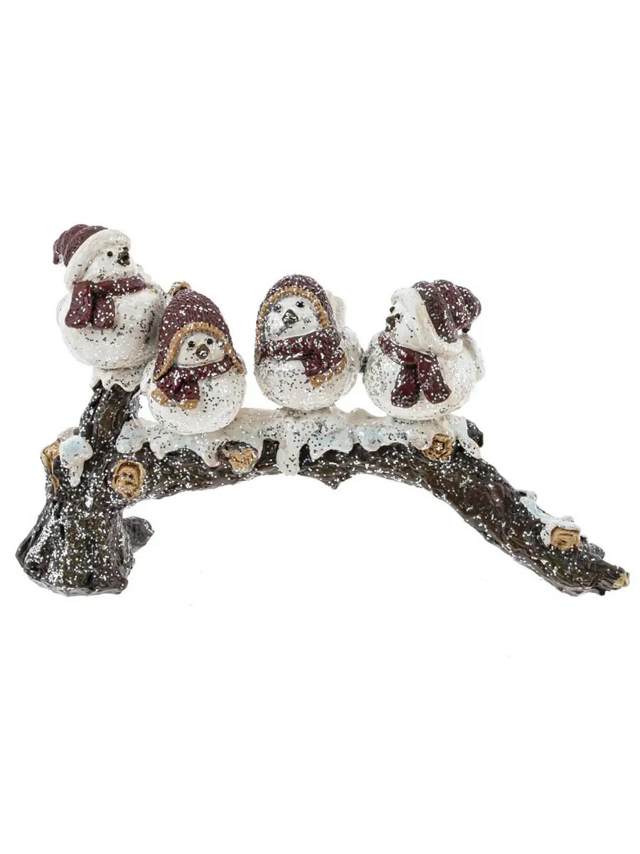 Фигурка декоративная Птички Remecoclub, 20,5x6,5x12,5 см