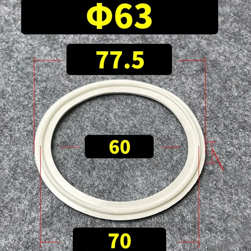 Гигиеническая прокладка для труб EPDM 19-159 мм EPDM 63mm
