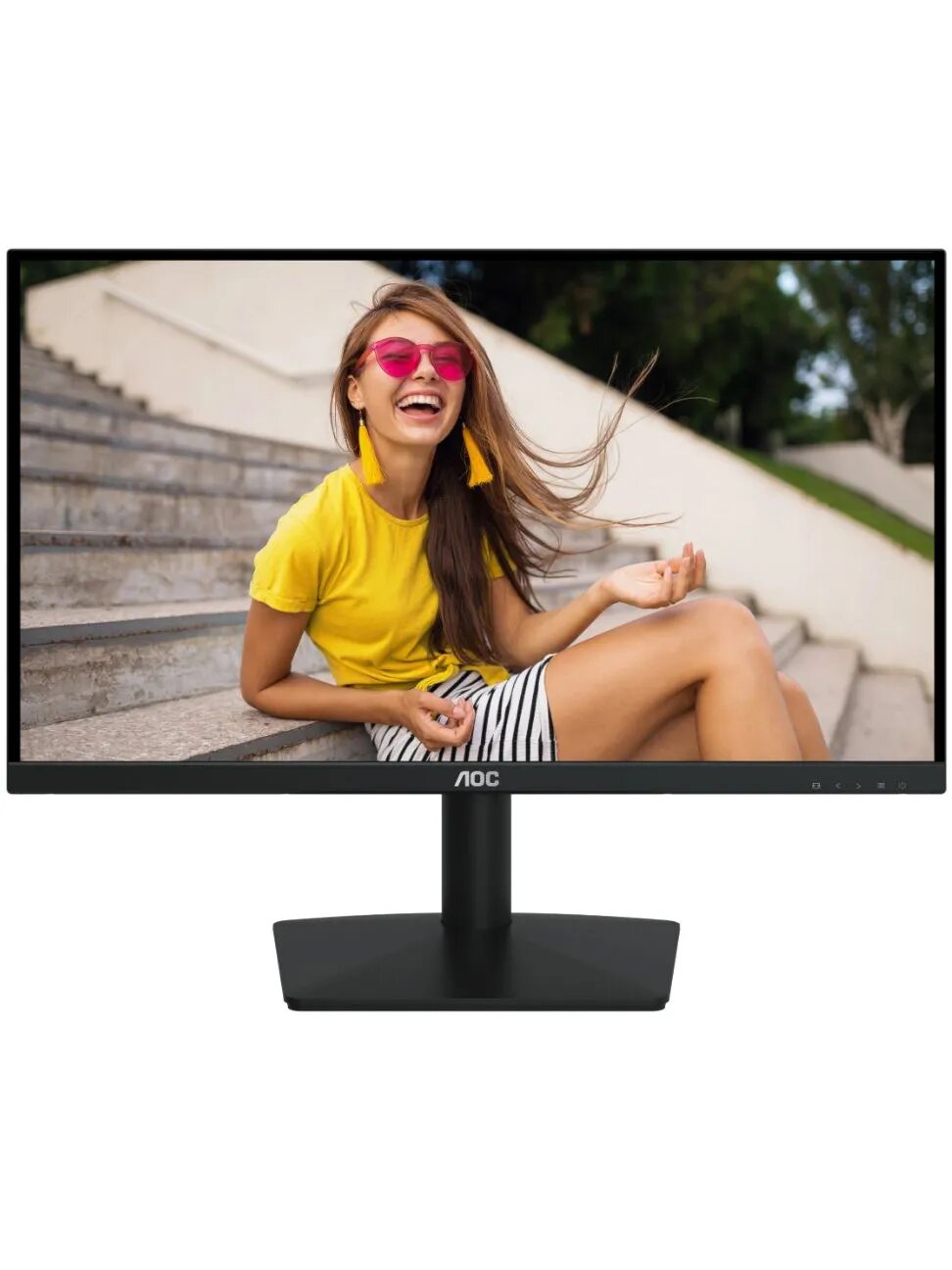 Монитор 23.8" AOC, 24B15H3, IPS, 1920 x 1080, 120Гц, 16:9, Черный