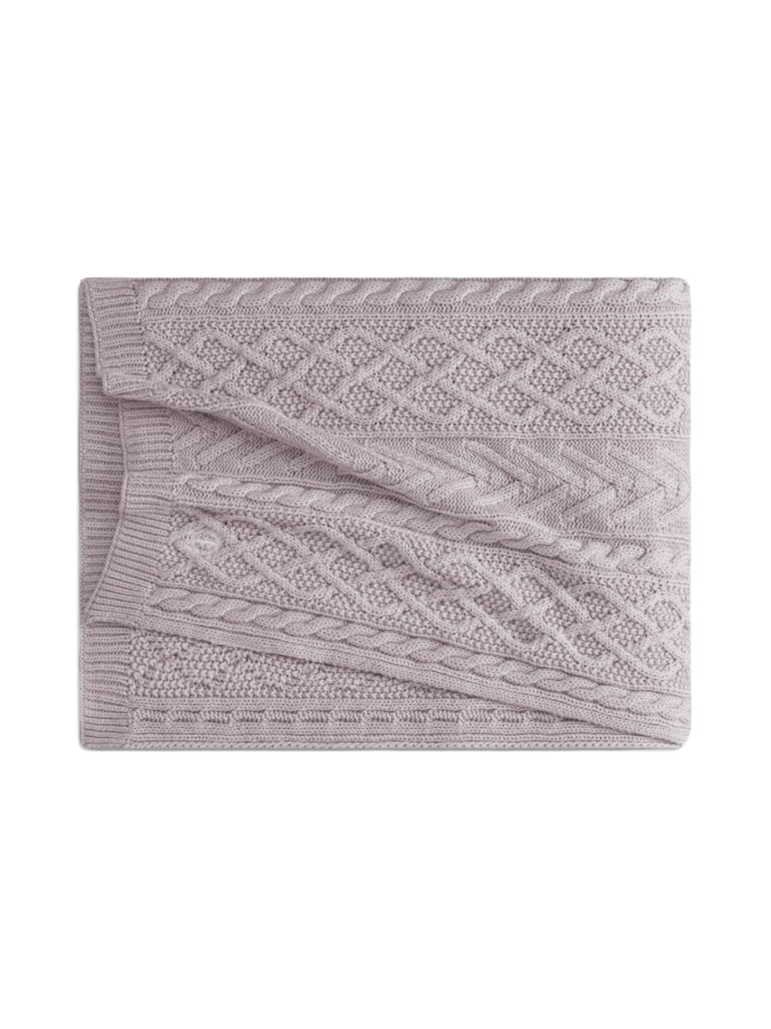 Togas Покрывало "Марсили" вязаное, хлопок, 150х200, розовое