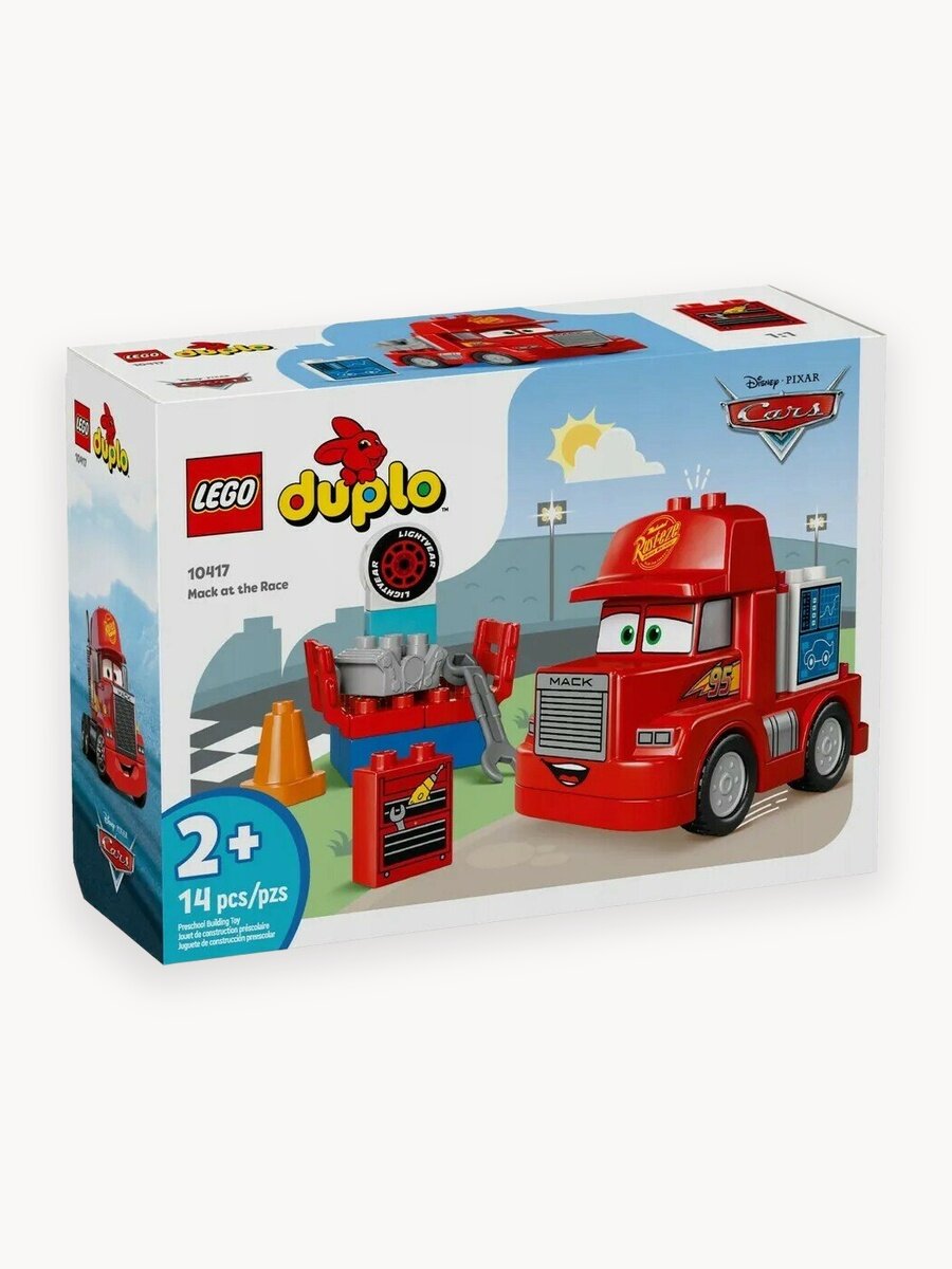 Конструктор LEGO DUPLO Мак на гонках | 10417