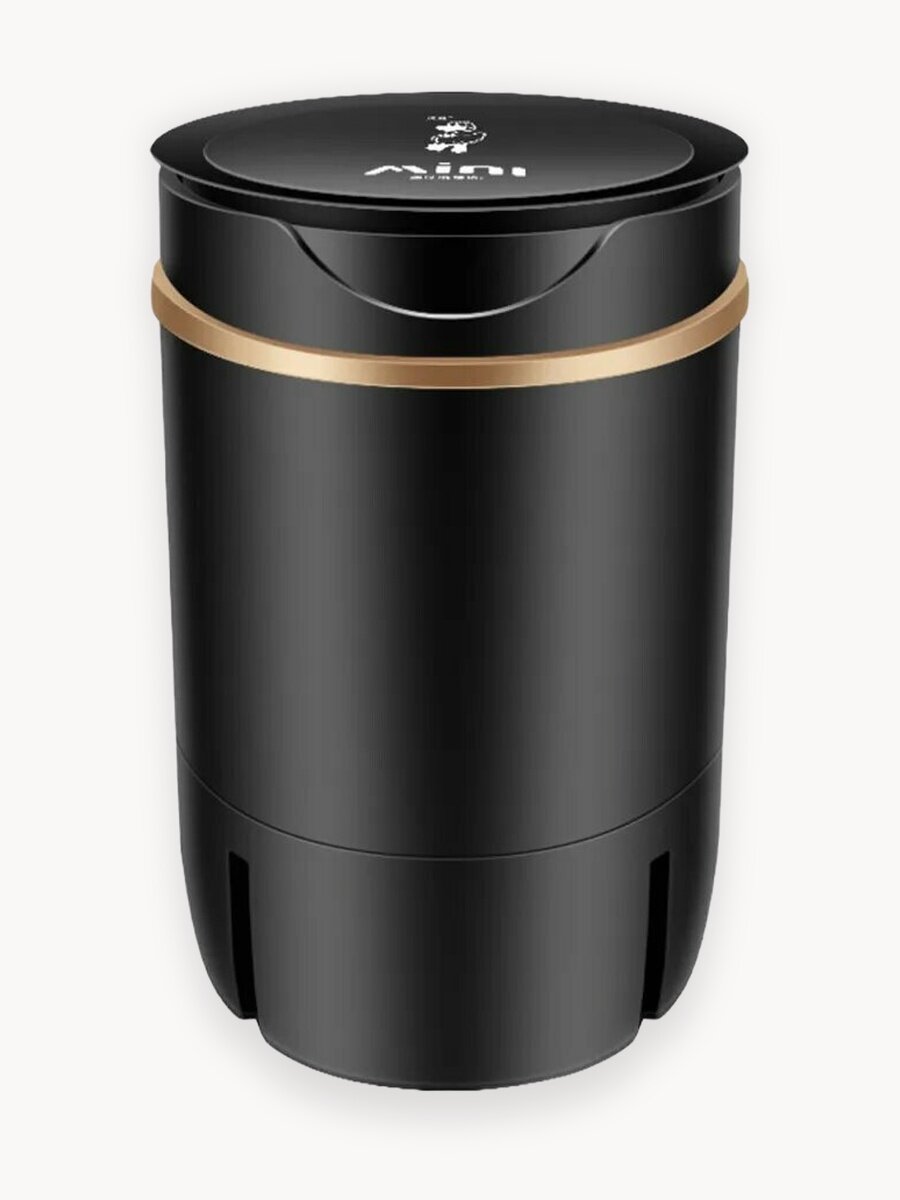 Мини стиральная машина 300 Вт 4,5 л, стиральная машина с отжимом, черное