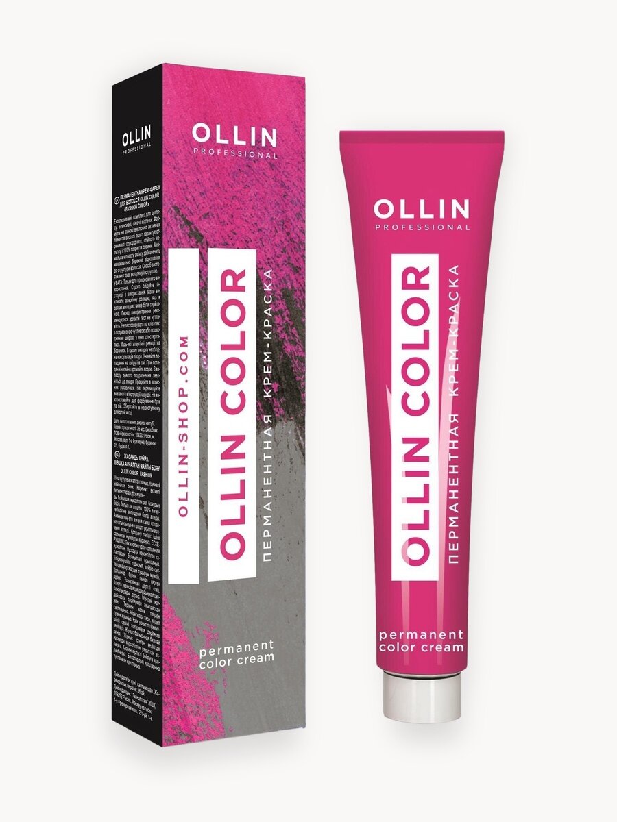 OLLIN Professional Color перманентная крем-краска для волос, 8/6 светло-русый красный, 100 мл