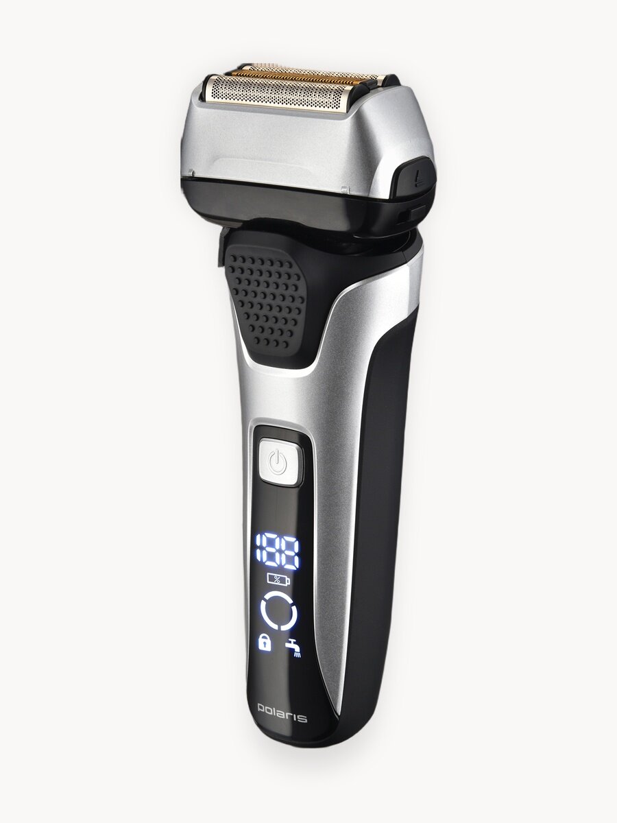 Бритва электрическая Polaris PMF 1015RC wet&dry 7D PROF 3+ Черный/Серебряный