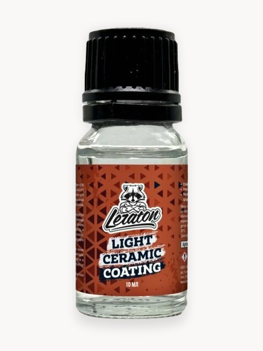 Leraton Керамическое покрытие для кузова LIGHT Ceramic Coating 10мл