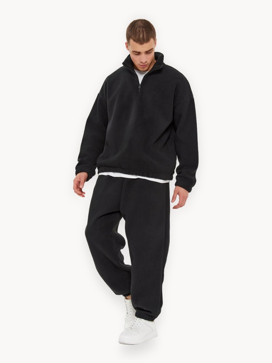 Костюм спортивный Оверсайз, теплый флисовый арт. 5851199 L рост 182