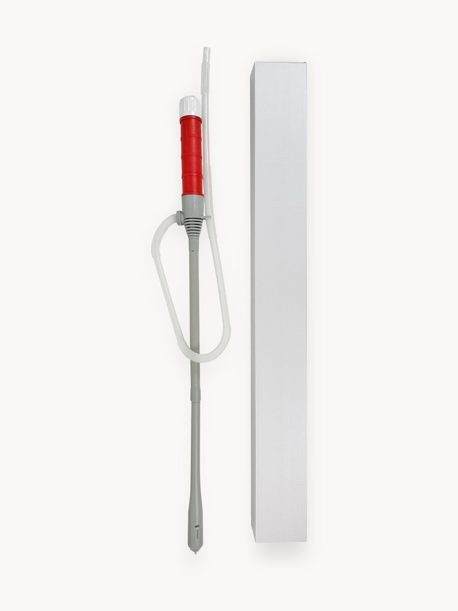 Насос Grix для перекачки топлива, воды автомобильный на батарейках 700 л/ч