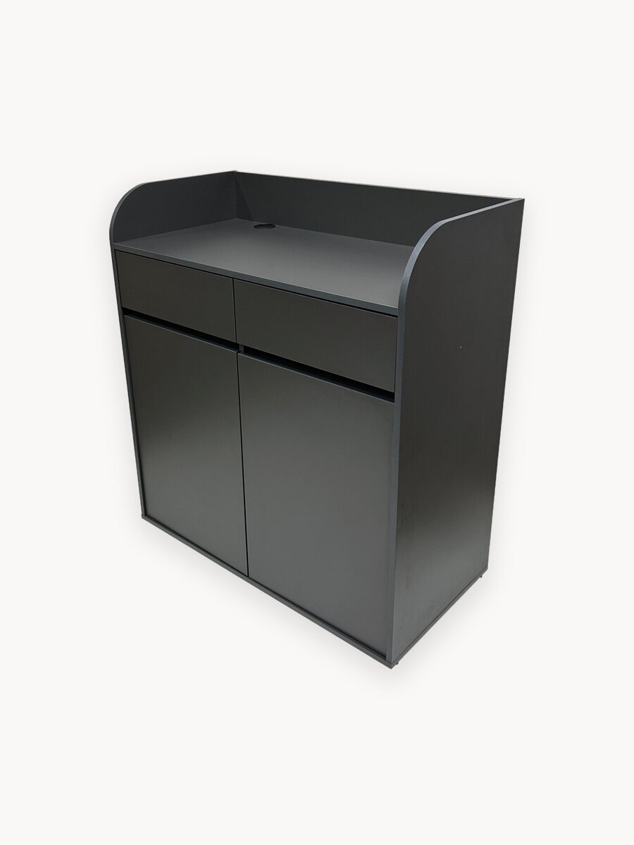 Станция официанта / тумба официанта Оди2 1000х1090х500 мм, цвет Графит