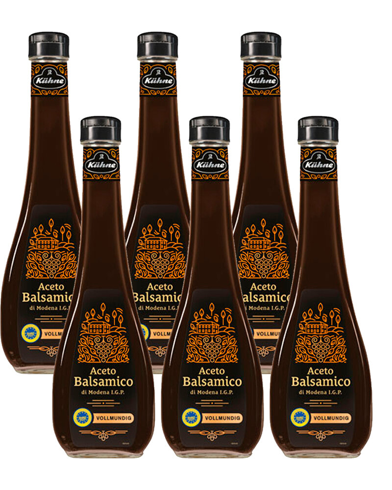 Уксус Kuhne 6% Итальянский Оригинальный Бальзамический 500 мл. - 6 шт