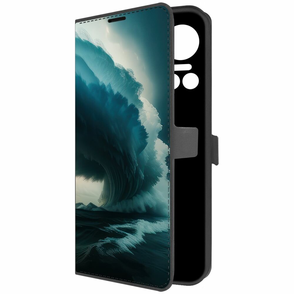 Чехол-книжка Krutoff Eco Book для ITEL S18 Торнадо (черный)