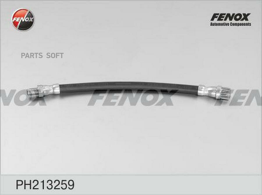 PH213259 FENOX Шланг тормозной PEUGEOT 405 260мм зад. (диск. торм.)