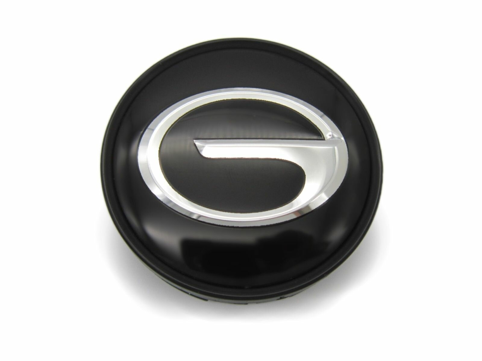 Колпачок, заглушка на литый диск GAC black 59/56/10 мм, 1 шт.