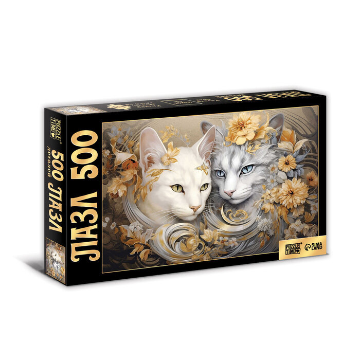 Puzzle Time Пазл «Кошачий мир», 500 деталей
