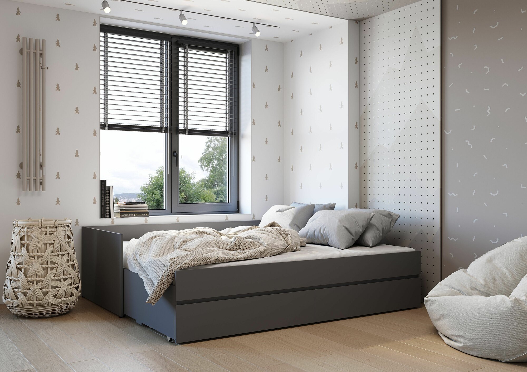 Кровать трансформер "Симпл" КР-51