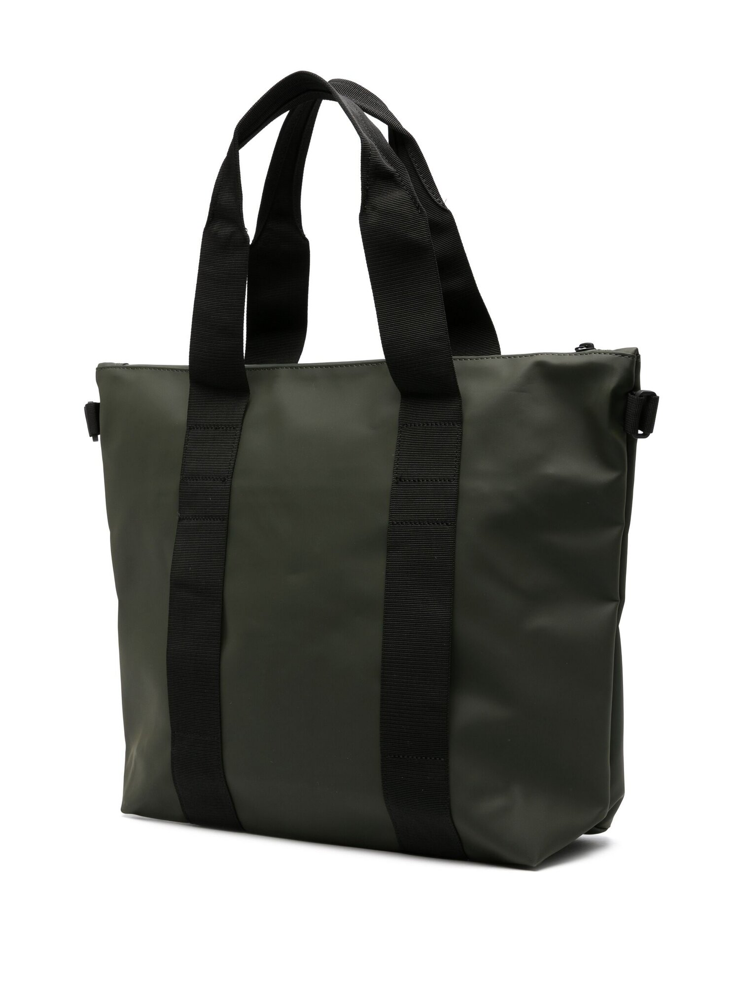 Сумка RAINS Logo-debossed tote bag, green — фото 1