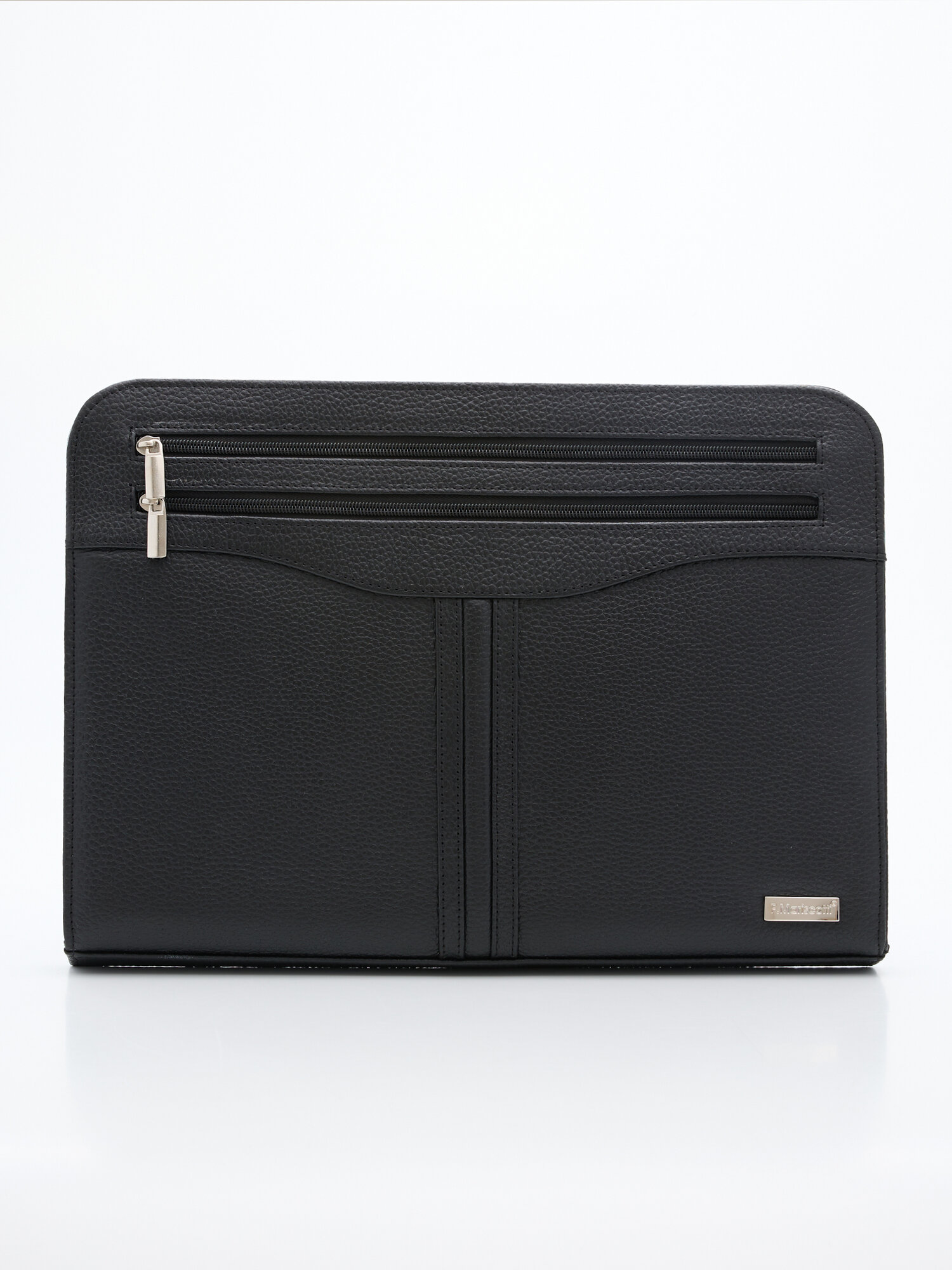 Деловая папка кожаная для документов и бумаг формат А4 на молнии Franchesco Mariscotti 8-006