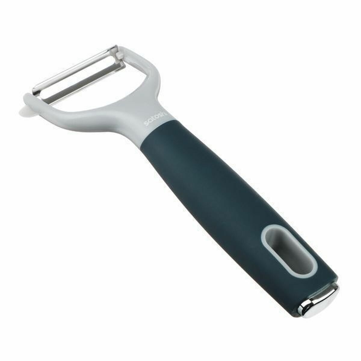 Пиллер для чистки овощей, горизонтальное лезвие, нерж. сталь Ривьера