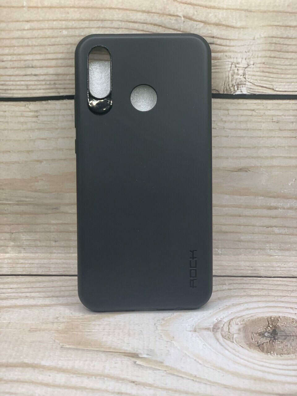 Чехол-накладка huawei P20 Lite (чёрный) rock