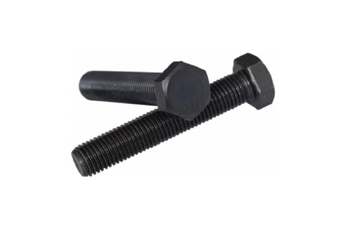 Море-Метизов Болт DIN 933 M24x220 мм оксид 12.9, 2 шт, код BOLT933M242202M