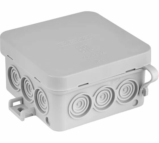 Коробка расп. ОП 80х80х39мм IP54 12 вводов мембранных Bylectrica