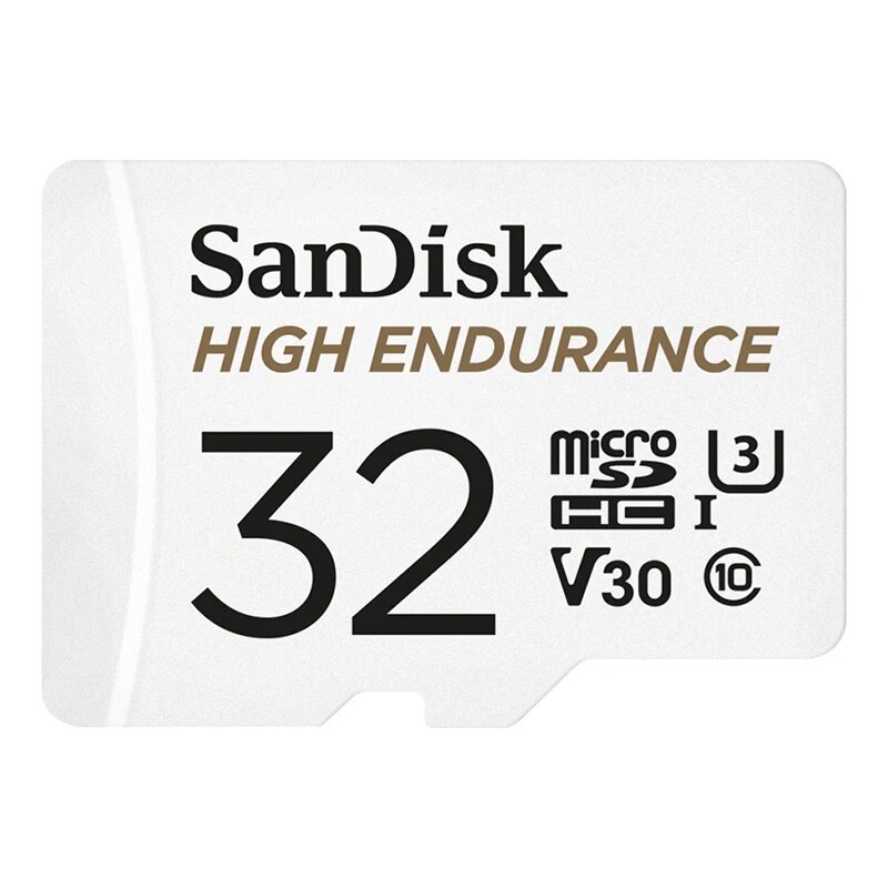 Высокопрочная карта SanDisk microSD V30 U3 C10, профессиональная карта памяти для видеорегистратора или домашнего мониторинга, 32 ГБ, 64 ГБ, 128 ГБ, 256 ГБ