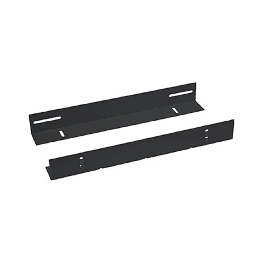 Направляющие в шкаф Cabeus глубиной 600мм для установки серверного оборудования, пара, усиленные до 100кг, цвет черный (RAL 9004) JH05-06-100KG-BK