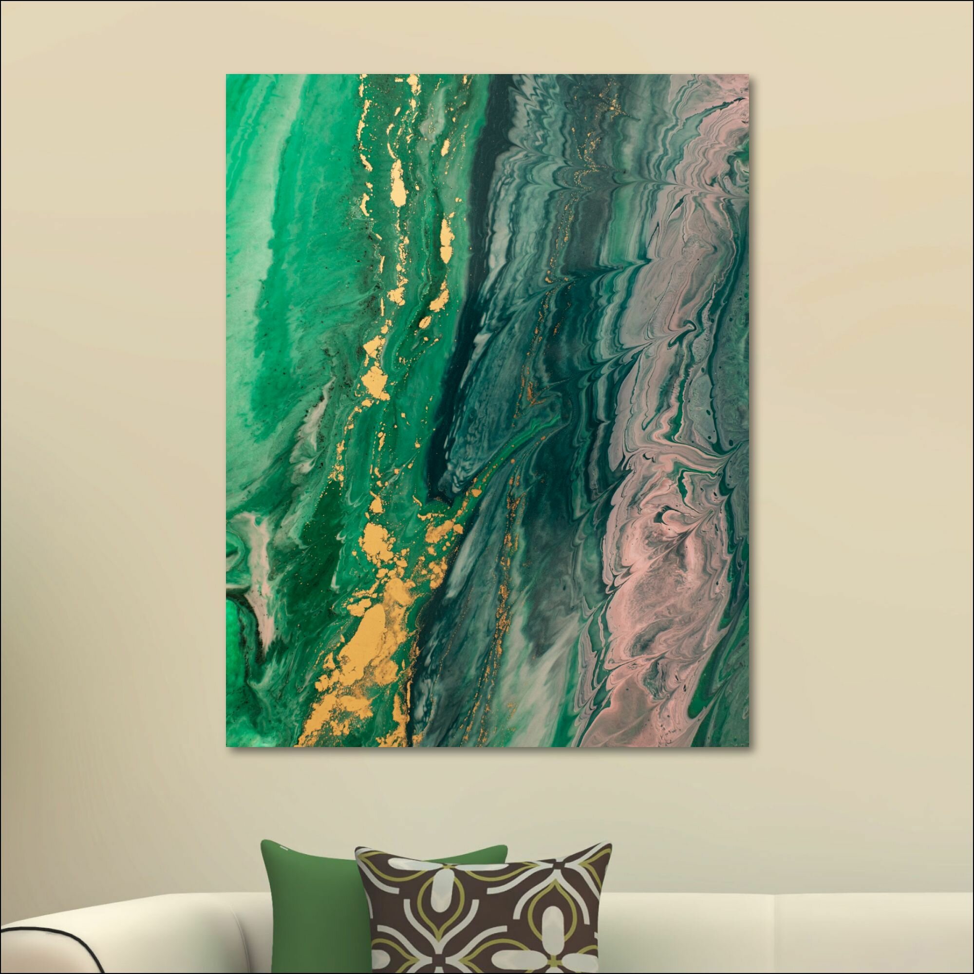 Картина на стену "Изумруд" 50х70см 1шт.