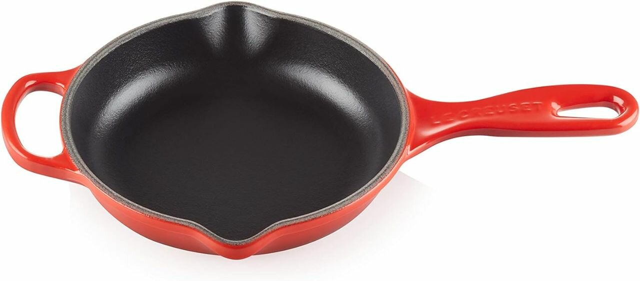 Сковорода чугунная Le Creuset с ручкой (Cerise), 16 см