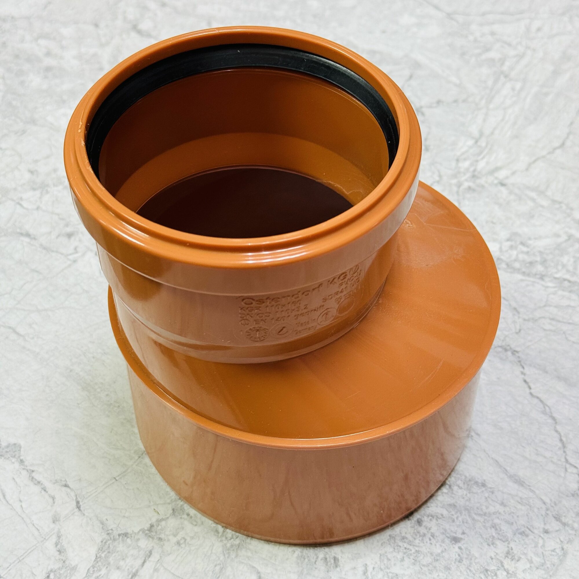 Переход 160х110 рыжий наружный Ostendorf