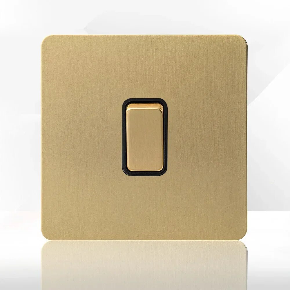 Выключатель Push Button Switch, золото