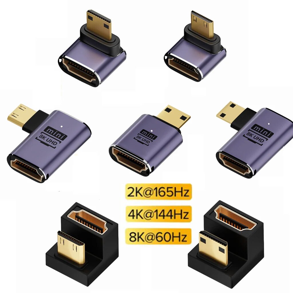 HDMI Up Angled адаптер мини 6 мм — фото 1