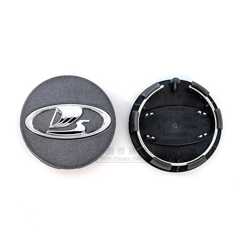 Колпаки на колеса 57 мм, 4 шт, из АБС-пластика с эмблемой LADA, накладки на диски, стилизация, автоаксессуары для Lada Vesta Niva XCODE