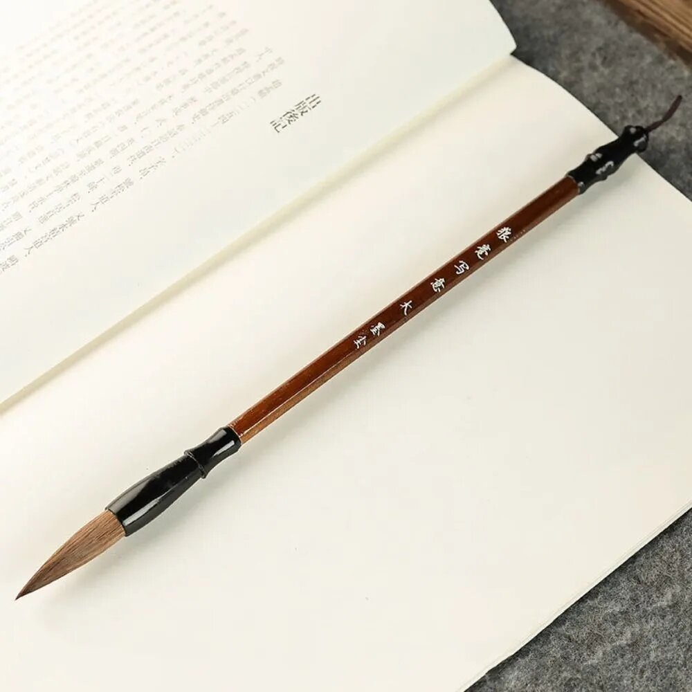 Китайская кисть для каллиграфии KANNERT из волос волка L-B