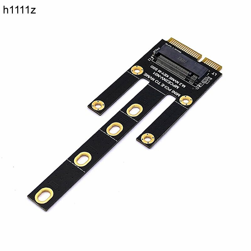 Переходник Mini PCIE-NVME, переходник Mini PCIE-M2 MINI PCI-E-NVME, поддержка 2230 2242 2260 2280 NVME PCIE M2 SSD