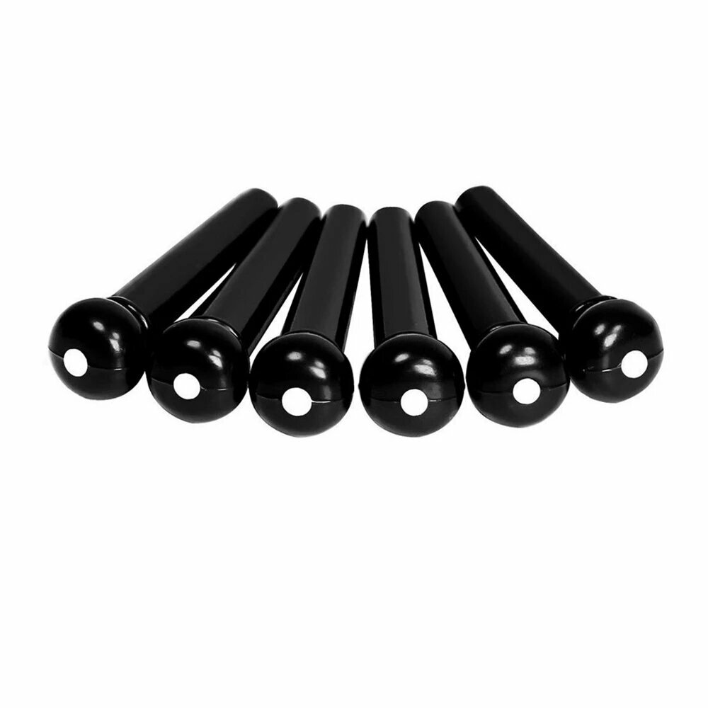 Набор штифтов для гитары Haody guitar 6 Pins Black