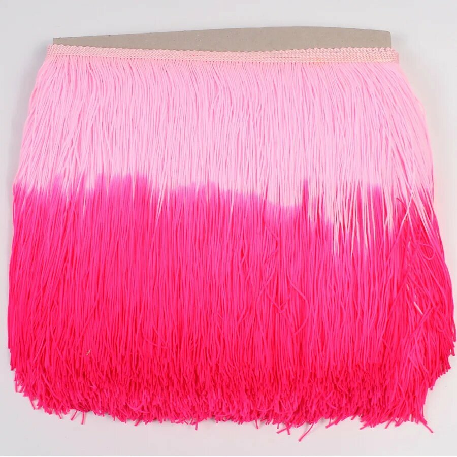 Кружевная лента ABEI 20 см, 1 ярд, 32 цвета Розовый, Pink Hot Rose