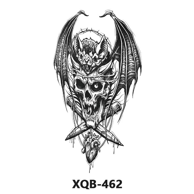 Временные татуировки Dragon, Snake, Lion smvp XQB-462