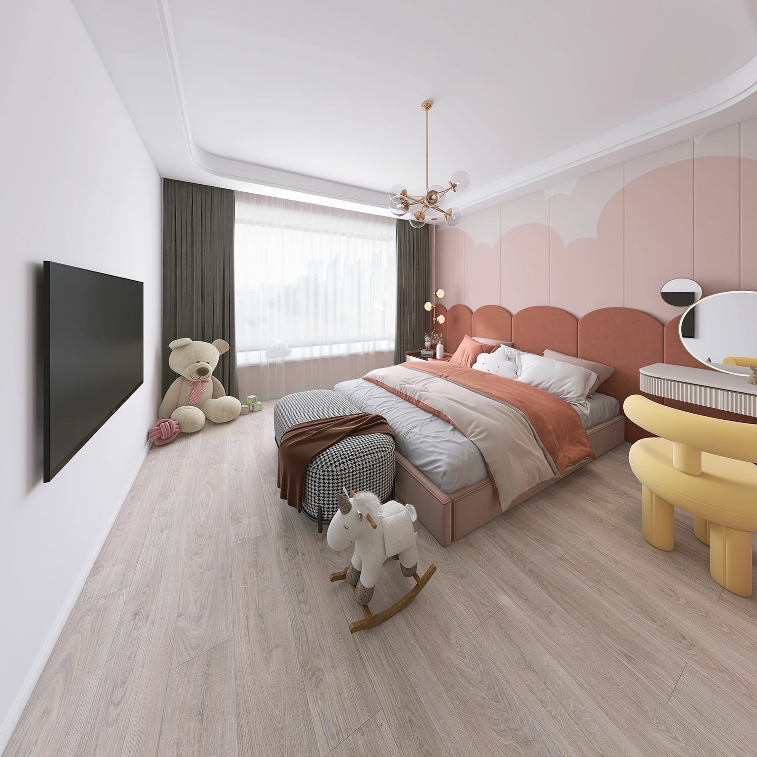 Ламинат Floorwood Ortfego 33 класс толщина 8мм Дуб Коррато (2,005 кв м)