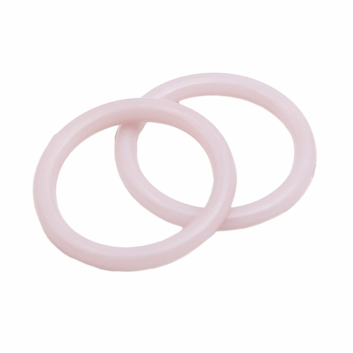 Кольцо 12мм пластик, цветной (C154 светло-серый)