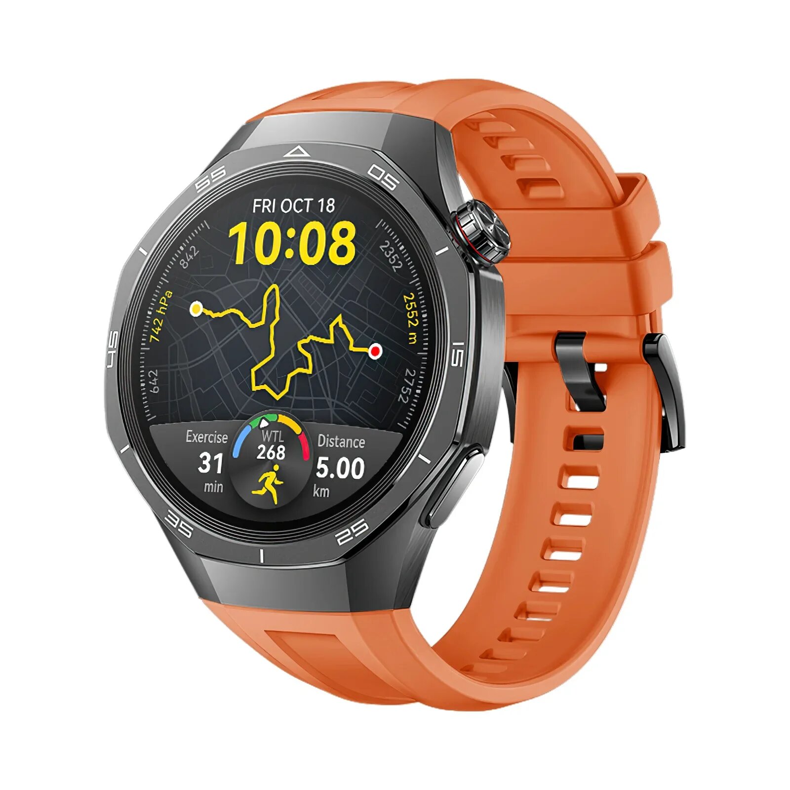Силиконовый ремешок для Huawei Watch GT5 Pro 46 мм, браслет для смарт-часов Huawei Watch GT5 Pro 46 мм, аксессуары для ремешков на запястье